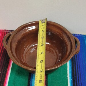 SET of 2 Appetizer Plate and Salsa Bowl Handmade Mexico Pottery ...