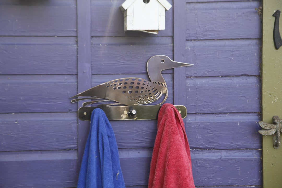 Steel Loon Towel Rack - Etsy