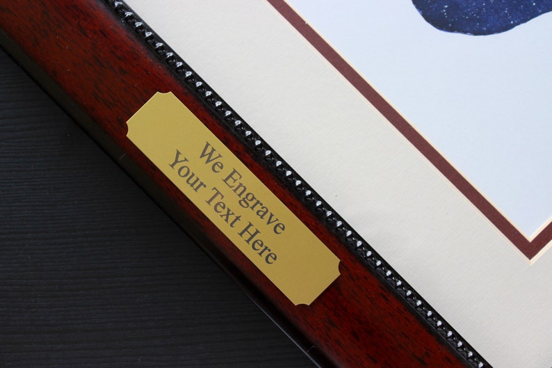 Engraved Personalized Gold Aluminium Trophy Plate Award - Etsy Canada