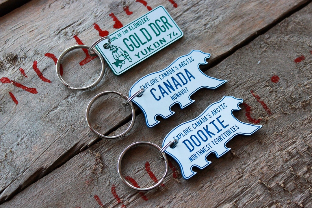 Customizable Personalized Engraved Plastic Keychain - Canada ...