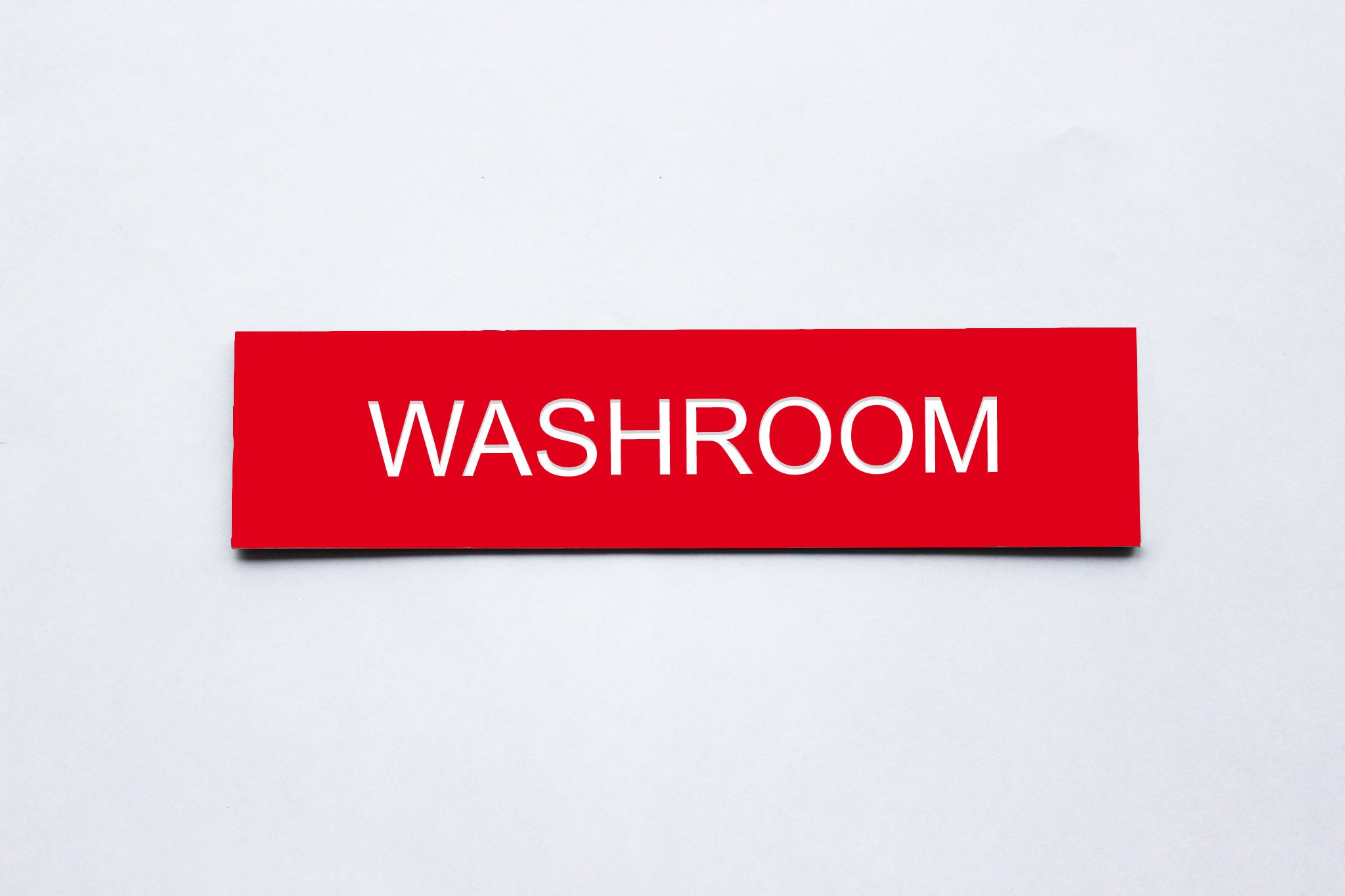 Personalized Engraved Plastic Sign: Office, Desk, Door - Multiple Sizes ...