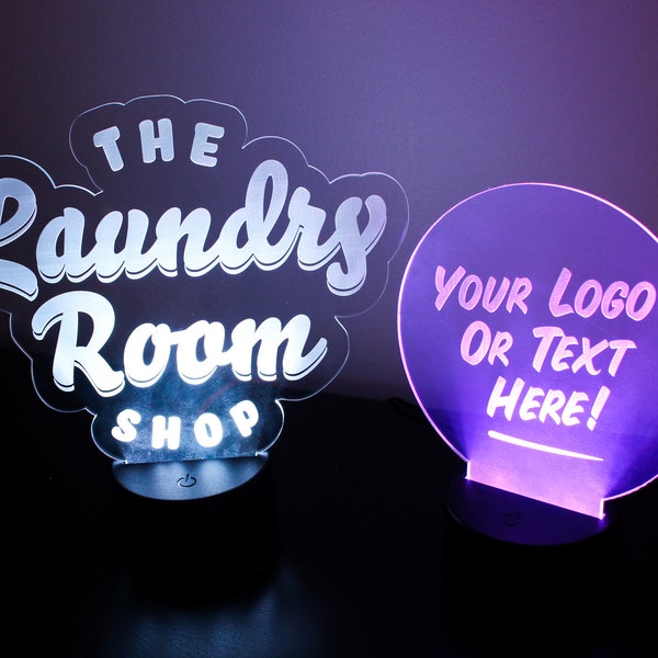 Led Logo Light Sign - Etsy