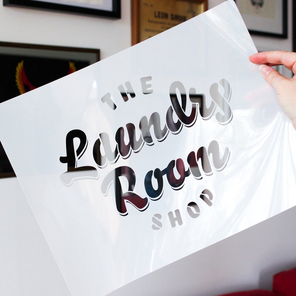 Custom Stencil Logo Spray Paint - Etsy