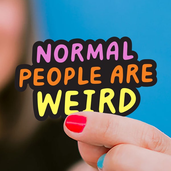 Normal People Vinyl Stickers - Etsy