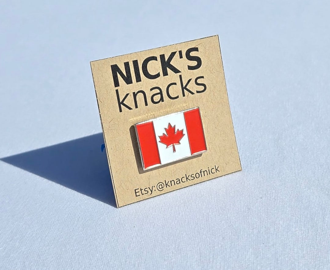 Canada Flag Small Lapel Pin (1 In, 25.4 Mm) - Etsy