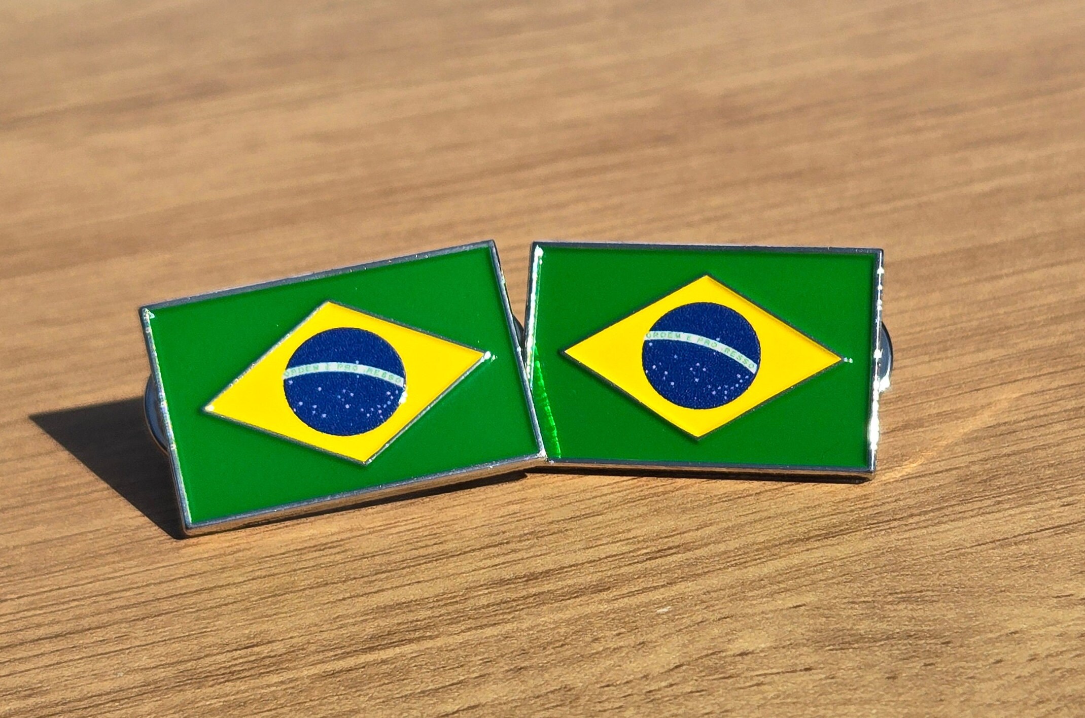 Brazil Flag Small Lapel Pin (1 In, 25.4 Mm) - Etsy