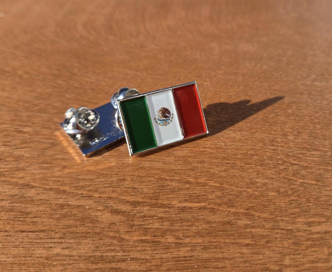 Mexico Flag Small Lapel Pin (1 In, 25.4 Mm) - Etsy