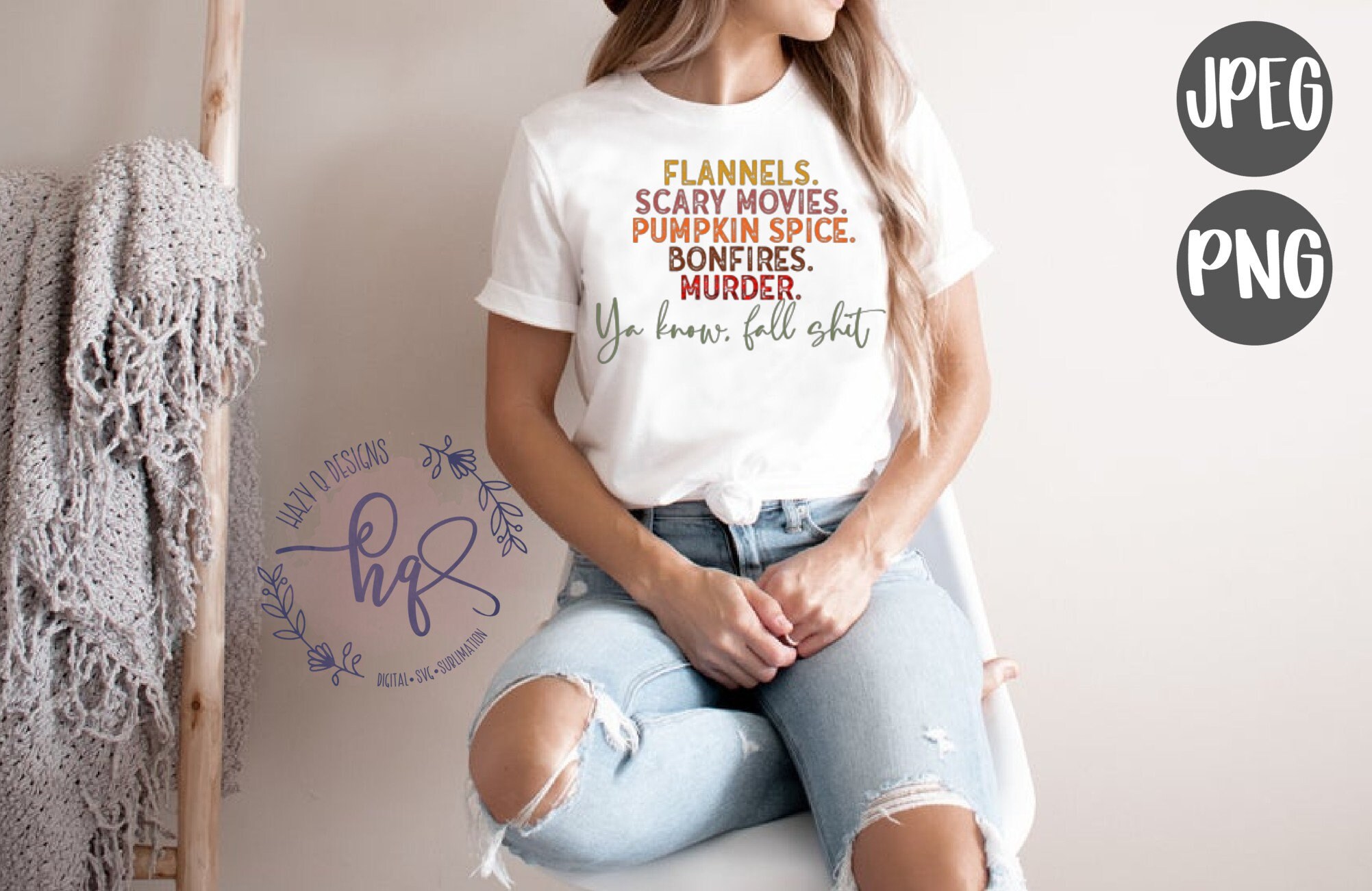Funny Fall Shirt Scary Movies Pumpkin Spice Fall Gifts Png - Etsy