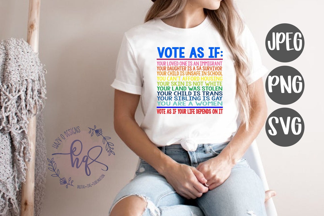Vote for Your Rights SVG Women's Rights Design - Etsy