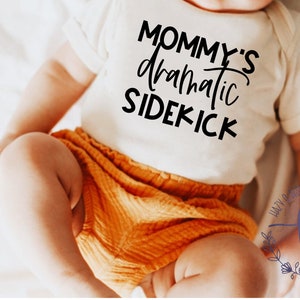 Dramatic Sidekick Svg Funny Toddler Shirt Baby Humor Svg | Etsy