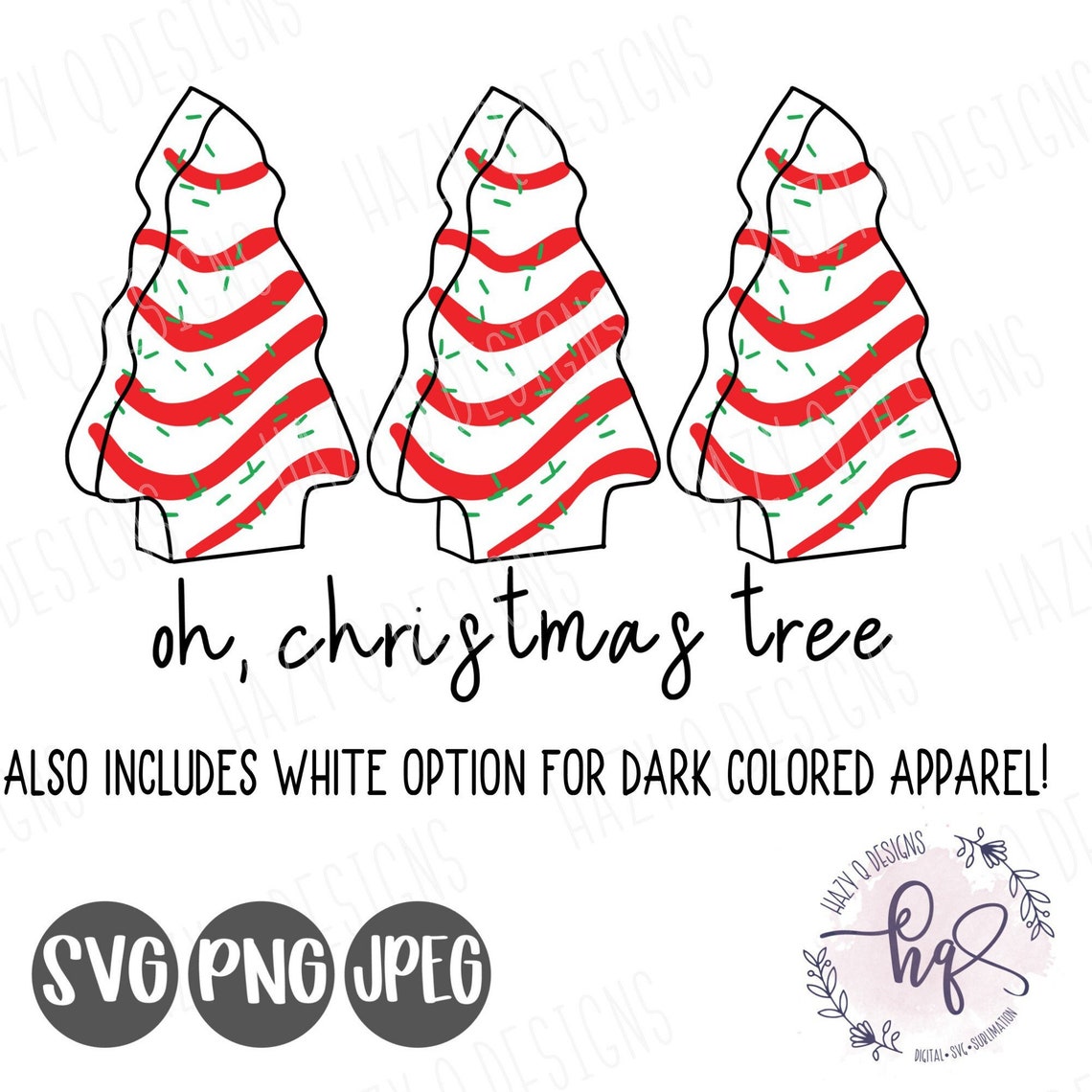 Oh Christmas Tree Little Debbie Christmas SVG, Funny Christmas Shirt ...