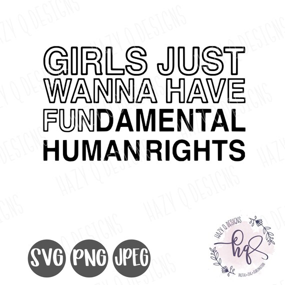 My Body My Choice My Rights SVG Strong Women for Fundamental - Etsy
