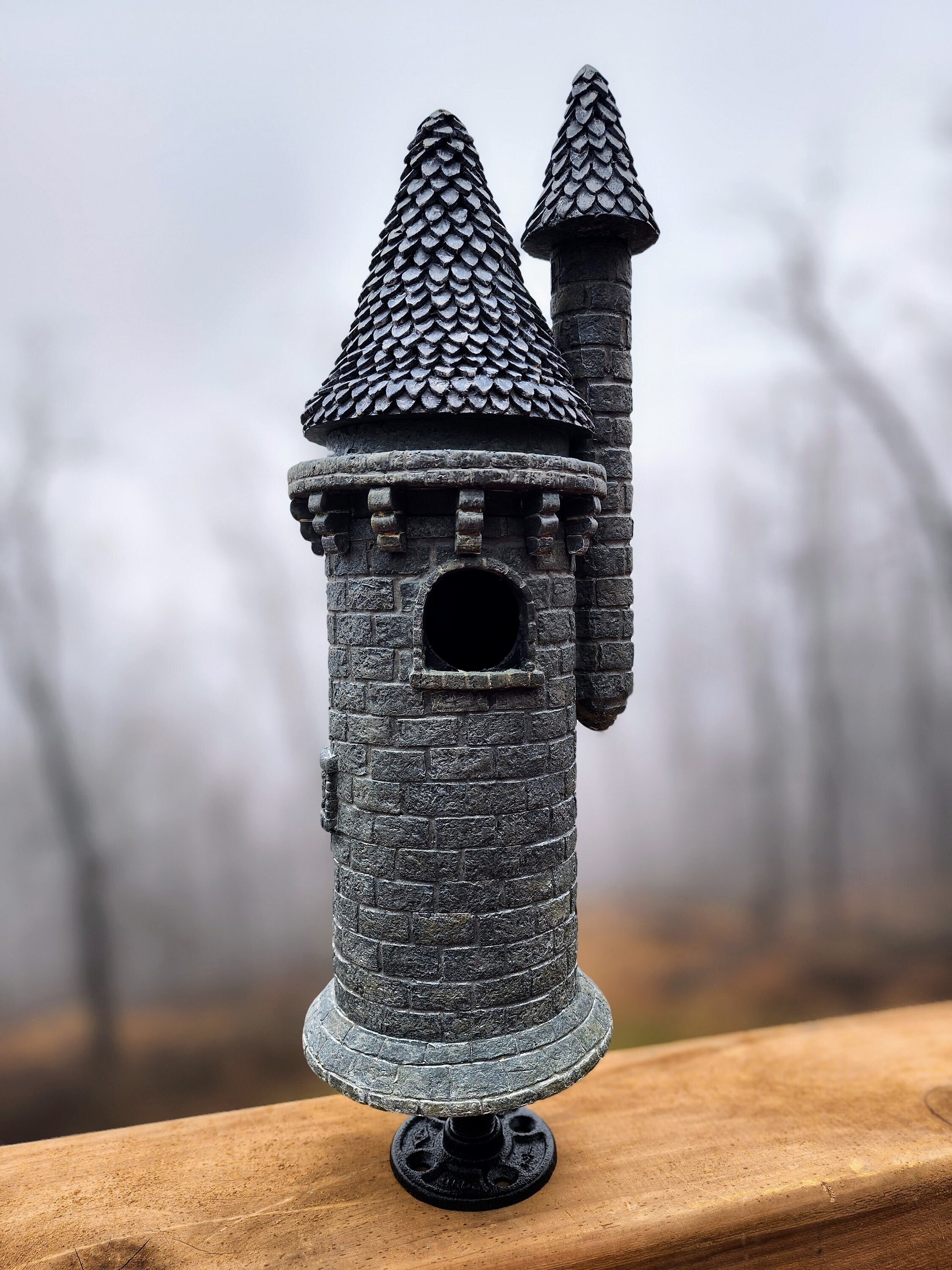 Handmade Castle Birdhouse Harry Potter-style Birdhouse - Etsy