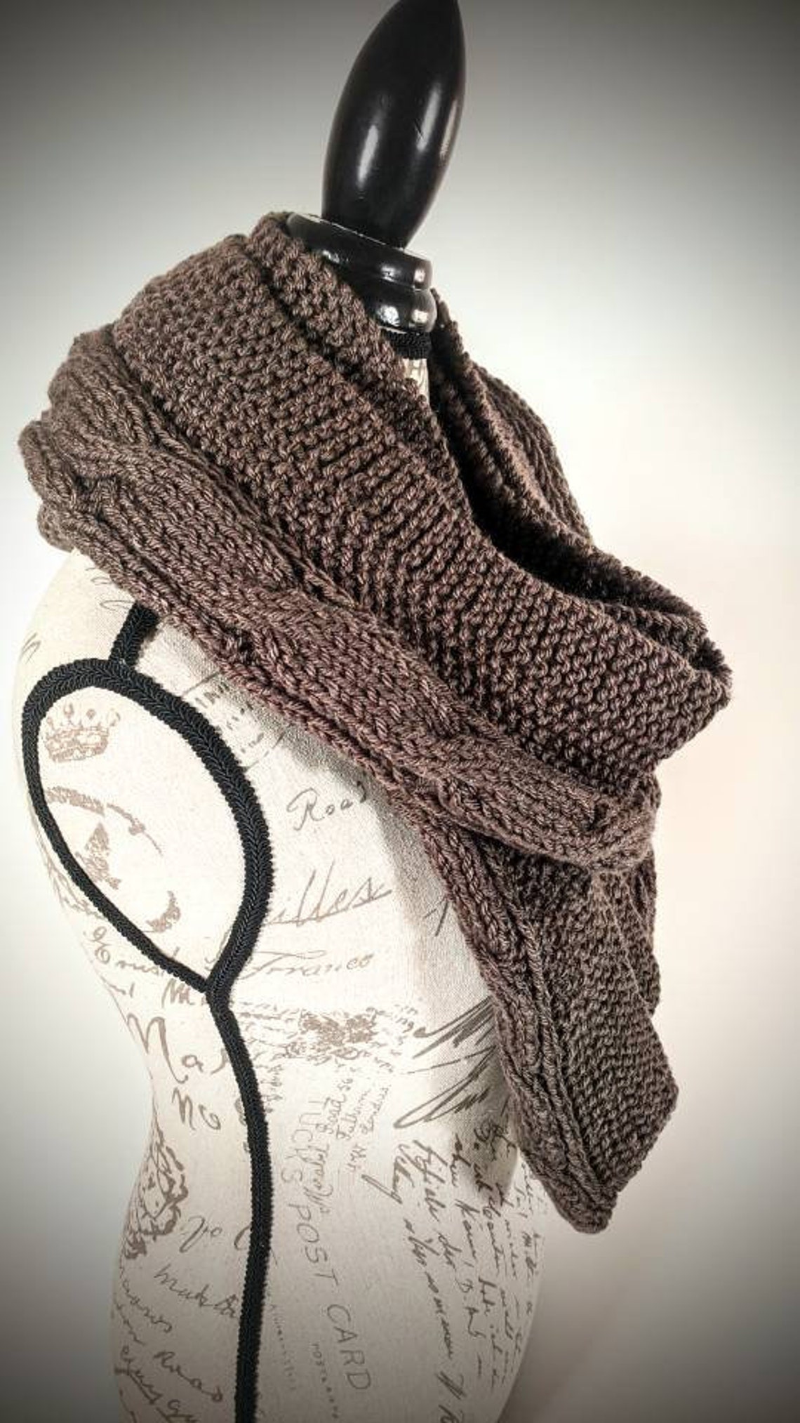 O.D. Verde Bufanda de punto Bufanda unisex Listo para enviar - Etsy España