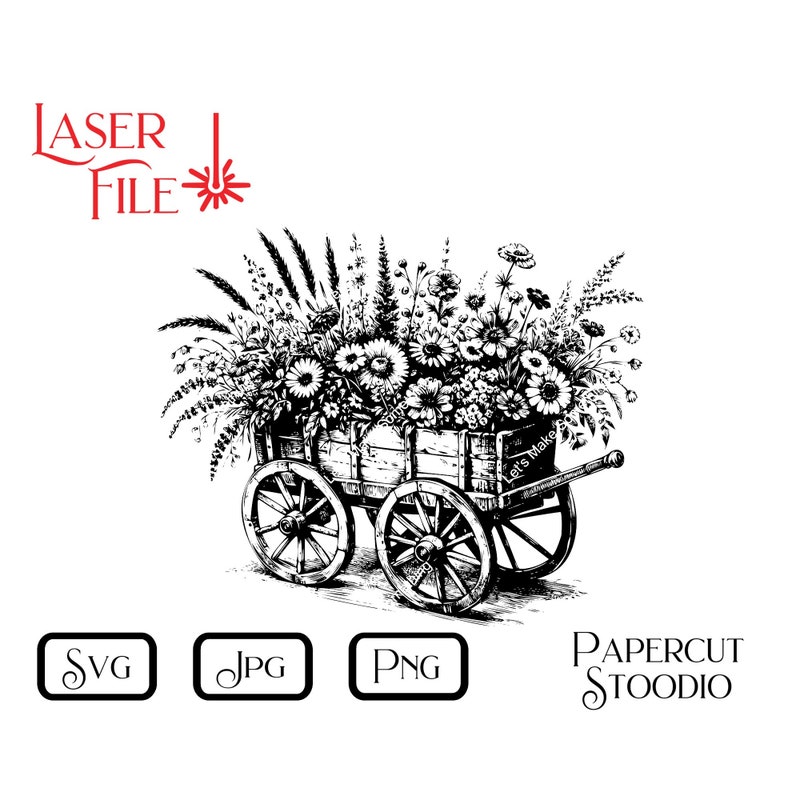 Flower Cart - Etsy
