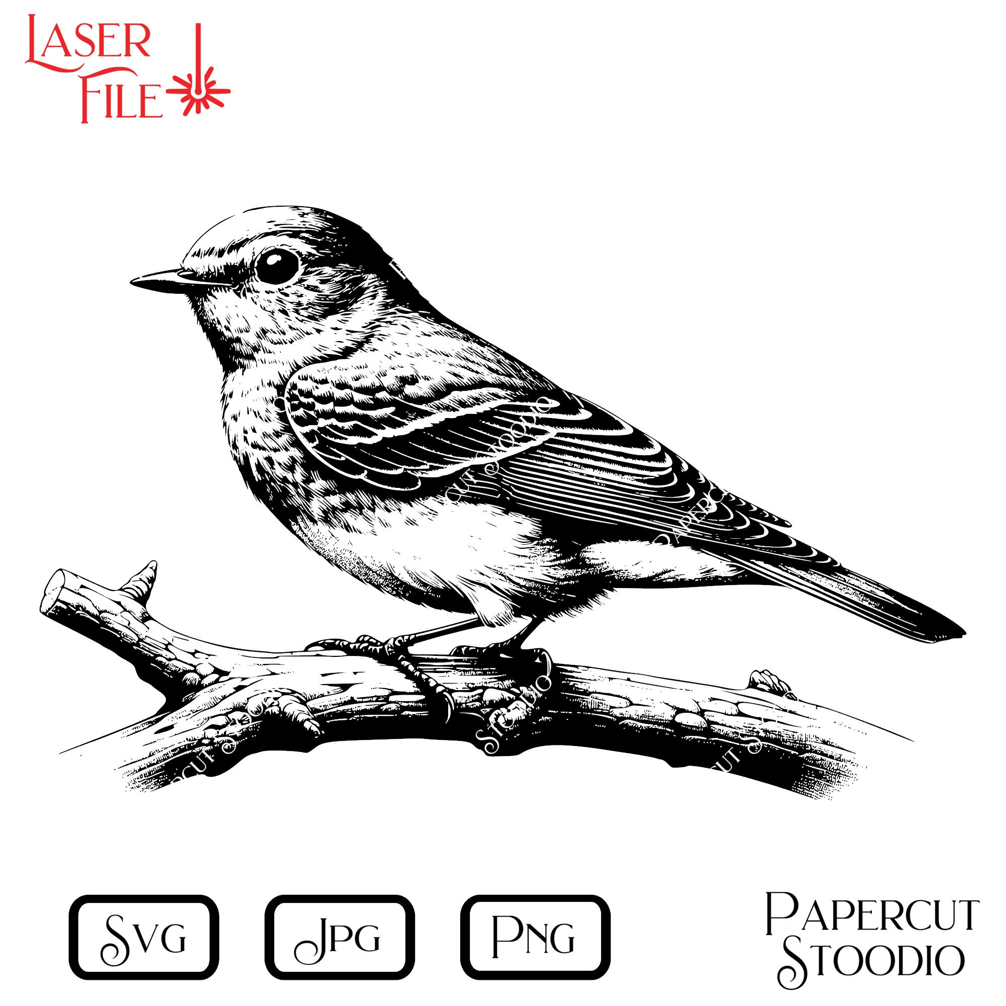 Eastern Bluebird Laser Engrave File, SVG PNG JPG (digital Download) - Etsy