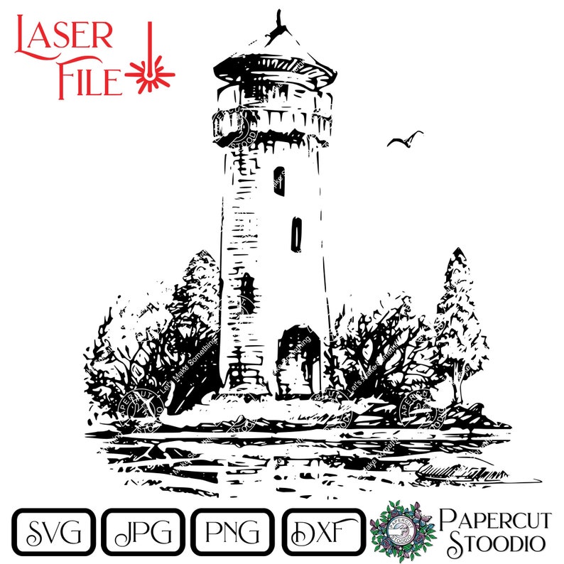 Laser Engrave File Lighthouse Scene Svg Pdf Jpg Digital - Etsy Canada Laser Engrave File Lighthouse Scene Svg Pdf Jpg Digital - Etsy Canada