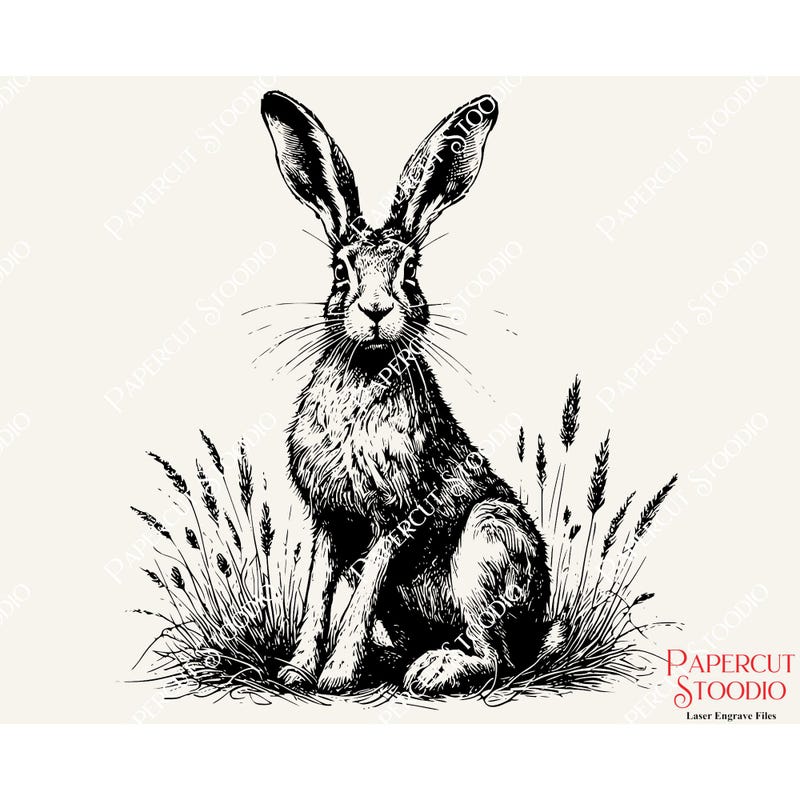 Easter Hare - Etsy UK
