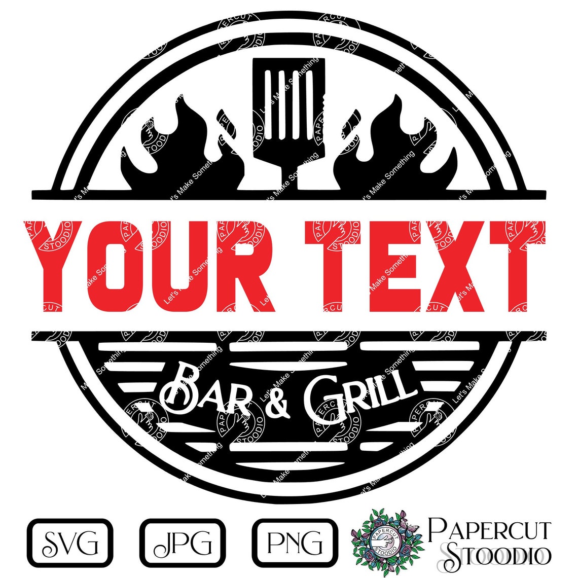 Grill Sign SVG, Laser Engrave File, BBQ Decor (digital Download) - Etsy