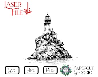 Lighthouse Svg - Etsy