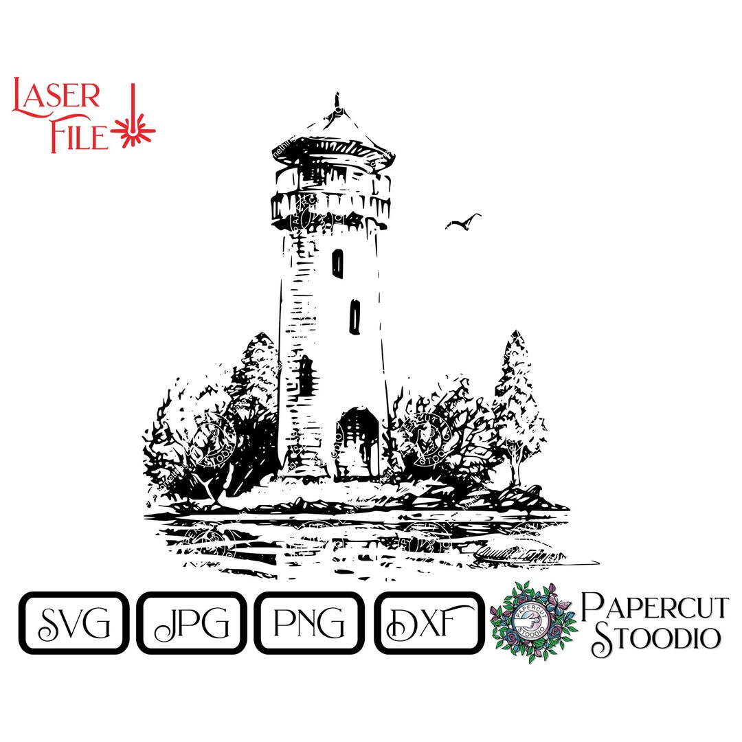 Laser Engrave File Lighthouse Scene Svg Png Jpg Digital Download ... Laser Engrave File Lighthouse Scene Svg Png Jpg Digital Download ...