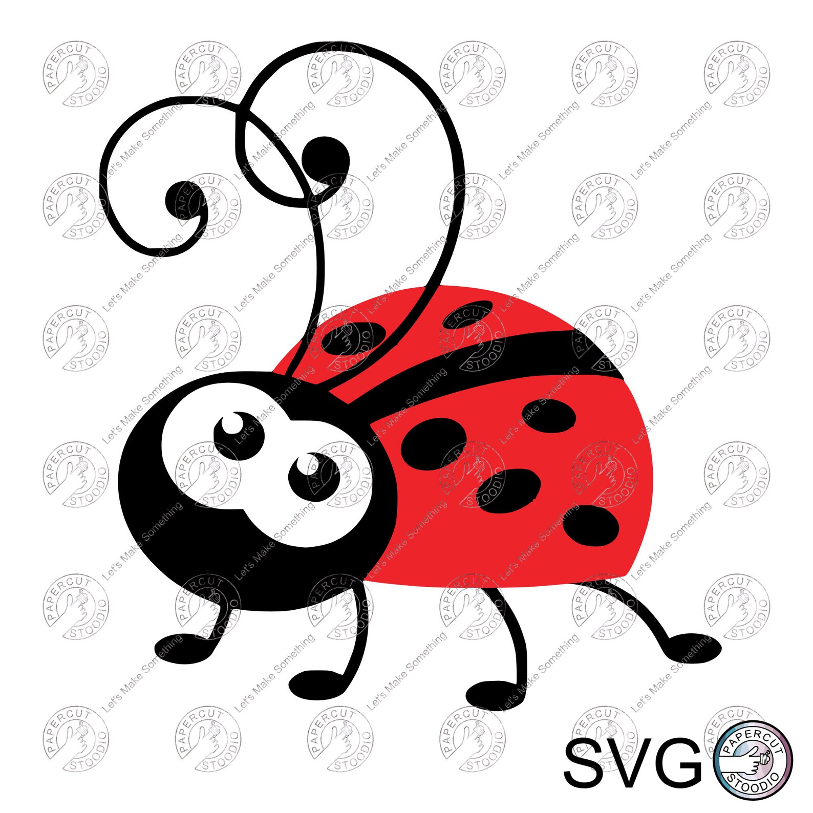 Ladybug SVG Ladybug Ladybug SVG Layered Ladybug Files for - Etsy