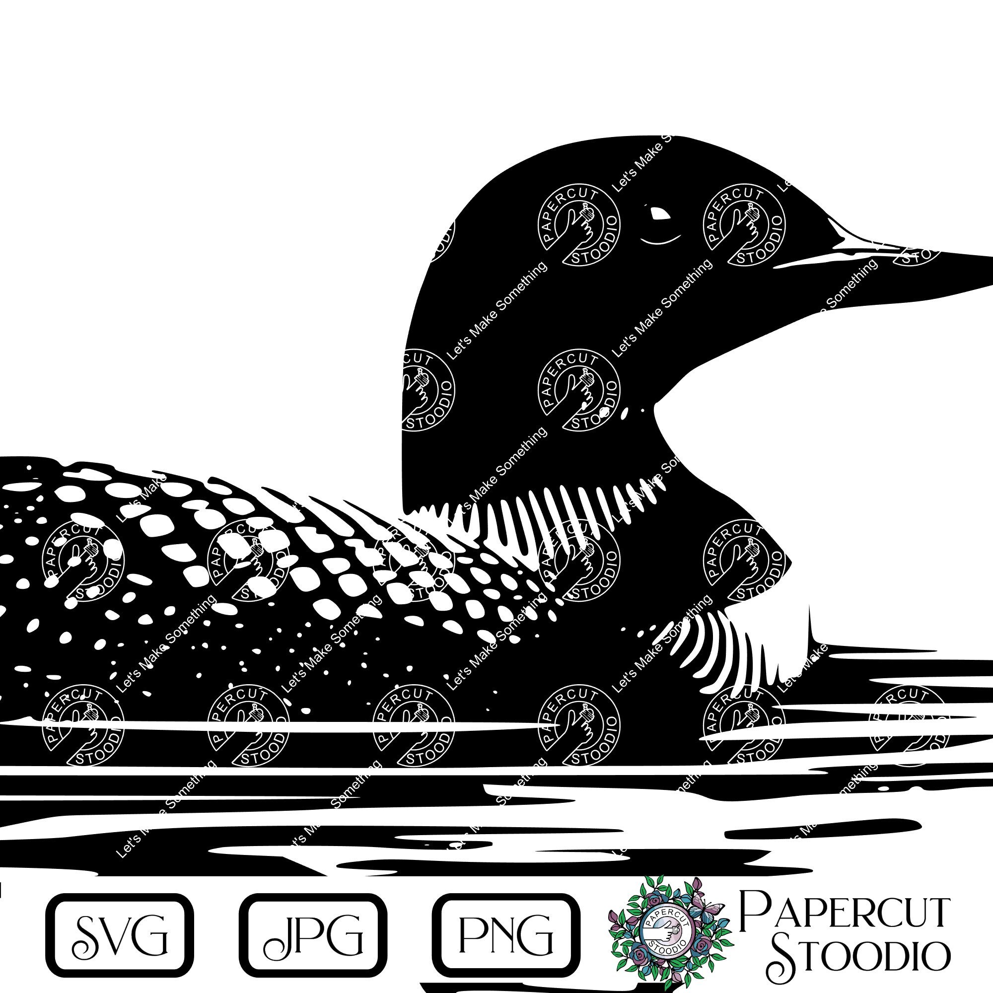 Laser Engrave File Loon Svg Cutting Board Charcuterie Board - Etsy