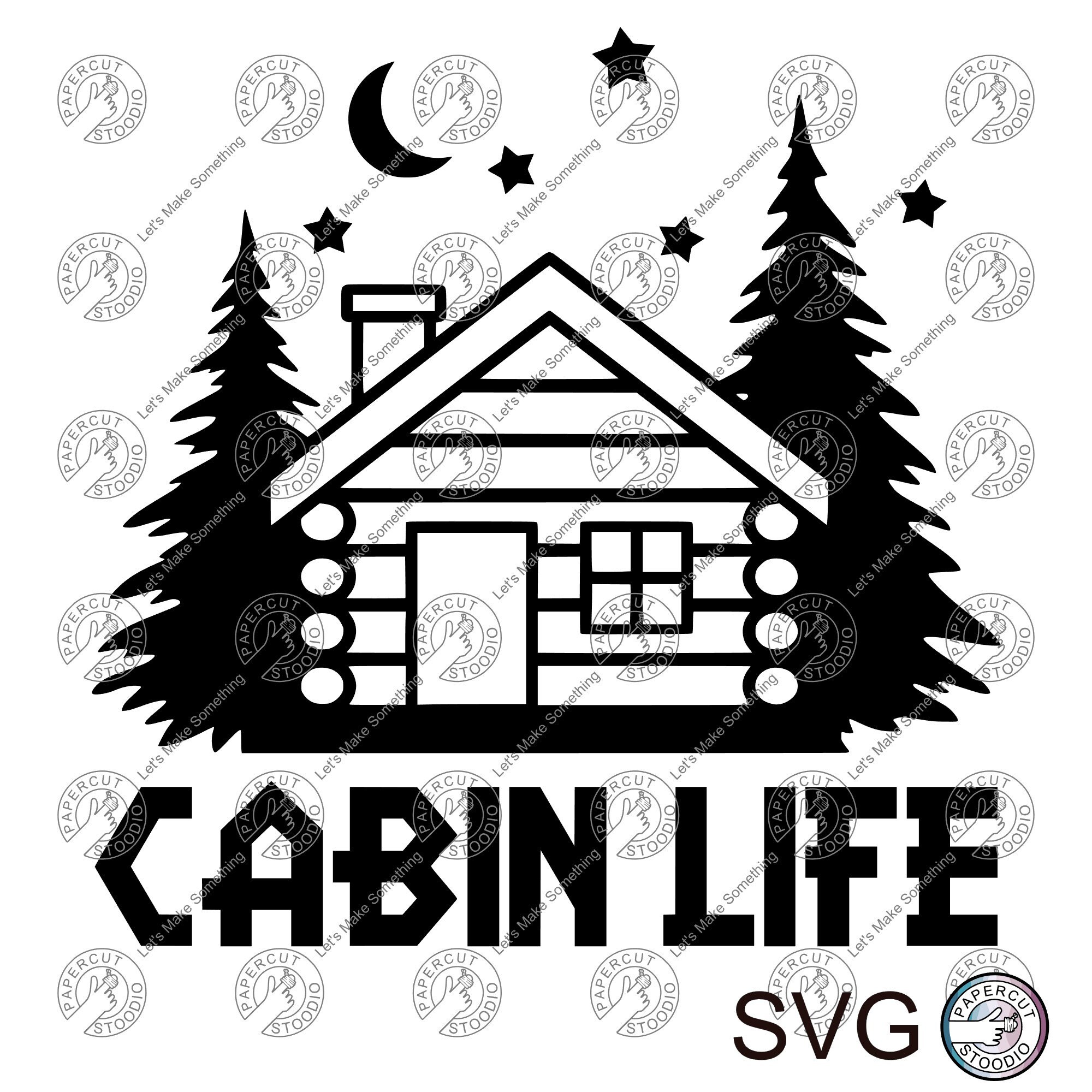 Cabin Life Bundle Svg Lake and Forest Camping Cottage Lodge | Etsy