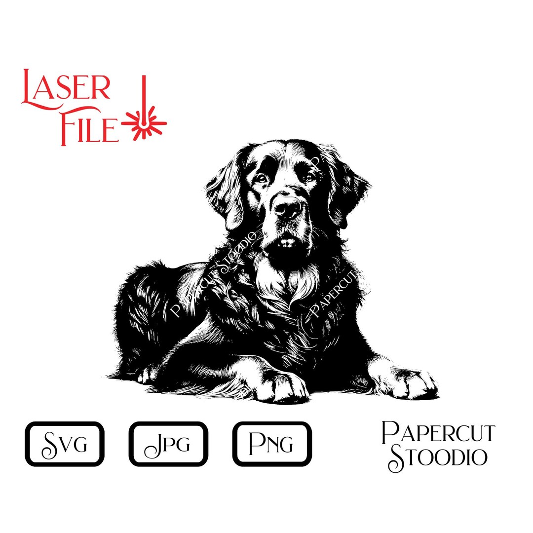 Dog Laser Engrave File, Good Boy SVG, Glowforge Lightburn Xtool ...
