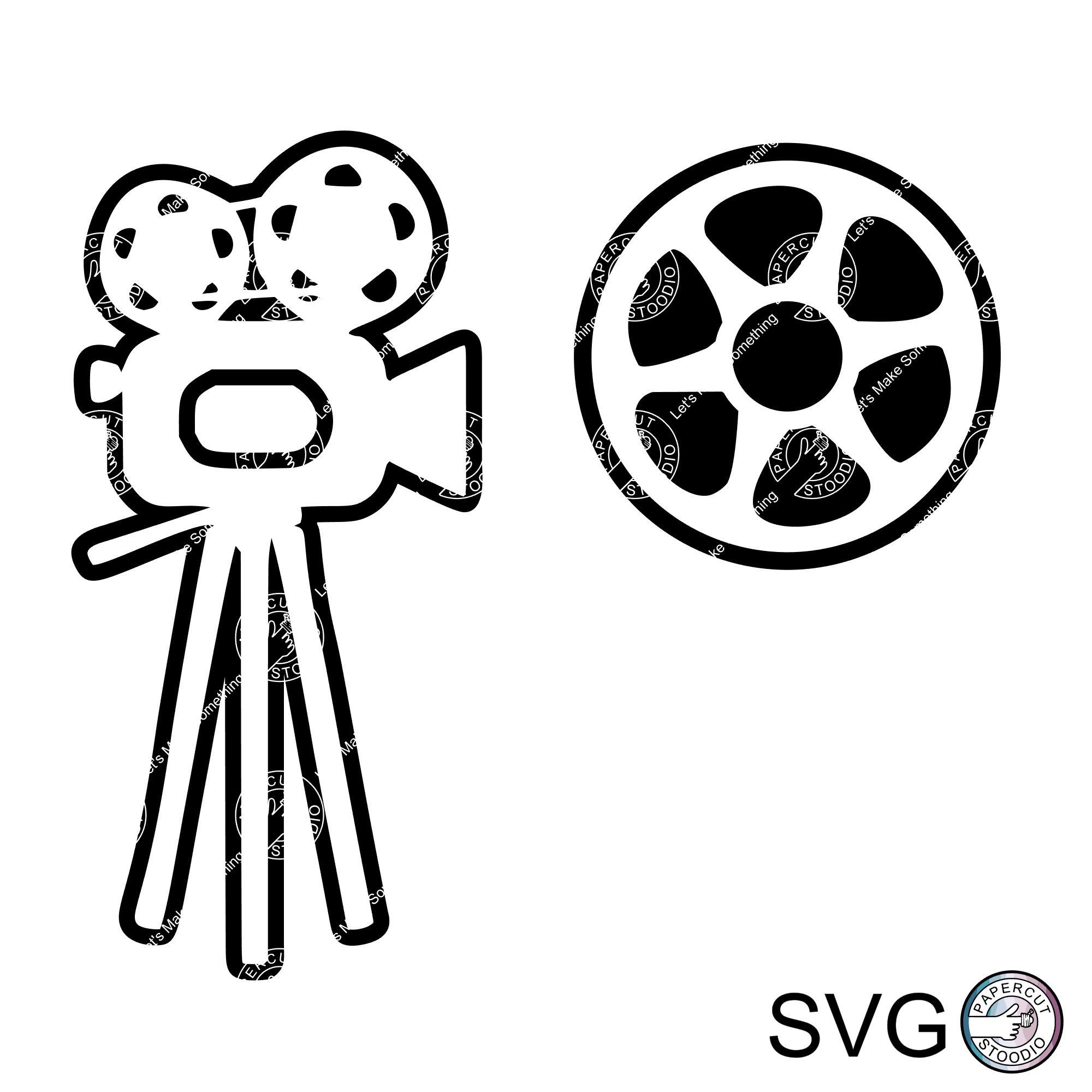 Movie Night Bundle Svg Movie Poster Now Playing Family | Etsy