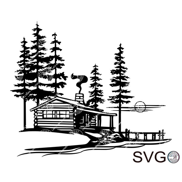Cabin - Etsy