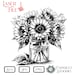 Laser Engrave File, Jar Sunflowers SVG, for Lightburn Glowforge Kitchen ...