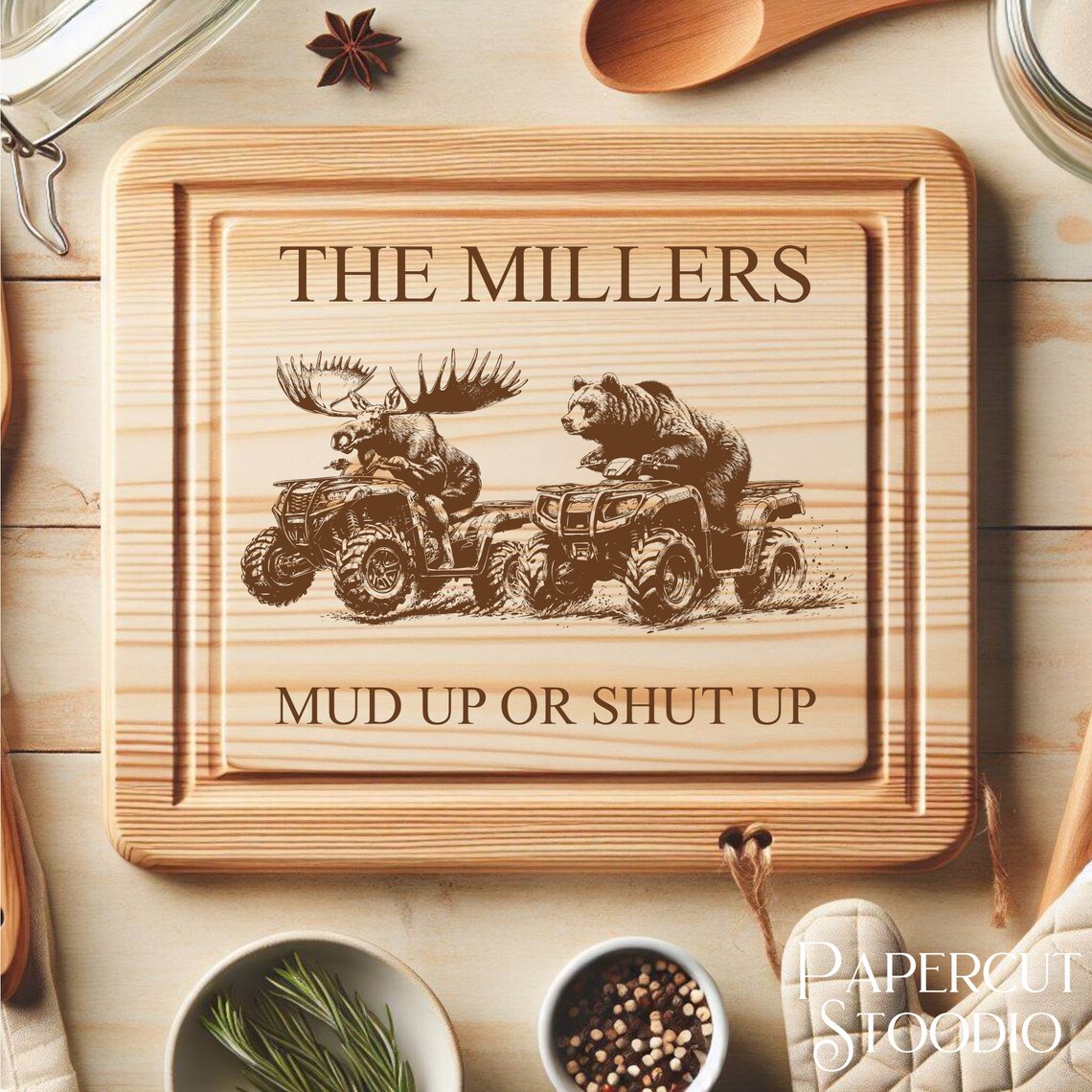Laser Engrave File, Campfire Pals ATV Svg, Digital Download for Laser ...