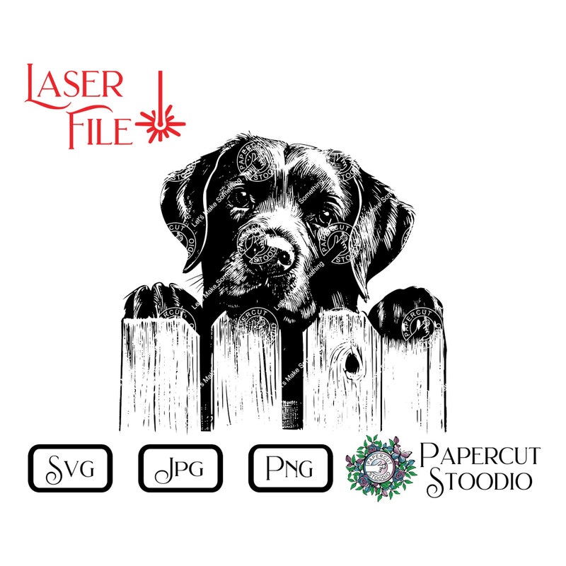 Peeking Lab Svg - Etsy