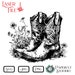 Laser Engrave File, Cowboy Boots Svg, Country DIY Signs Cutting Boards ...