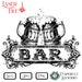 Laser Engrave File, Old-time Bar Mugs Svg, Digital Download for Laser ...