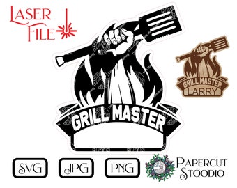 Grill Master SVG File - Etsy