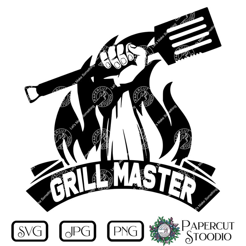 Grill Master Svg DIY Cricut Laser Engrave File Instant - Etsy