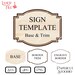 Laser Cut Sign Template SVG, DIY Wood Sign (digital Download) - Etsy Canada