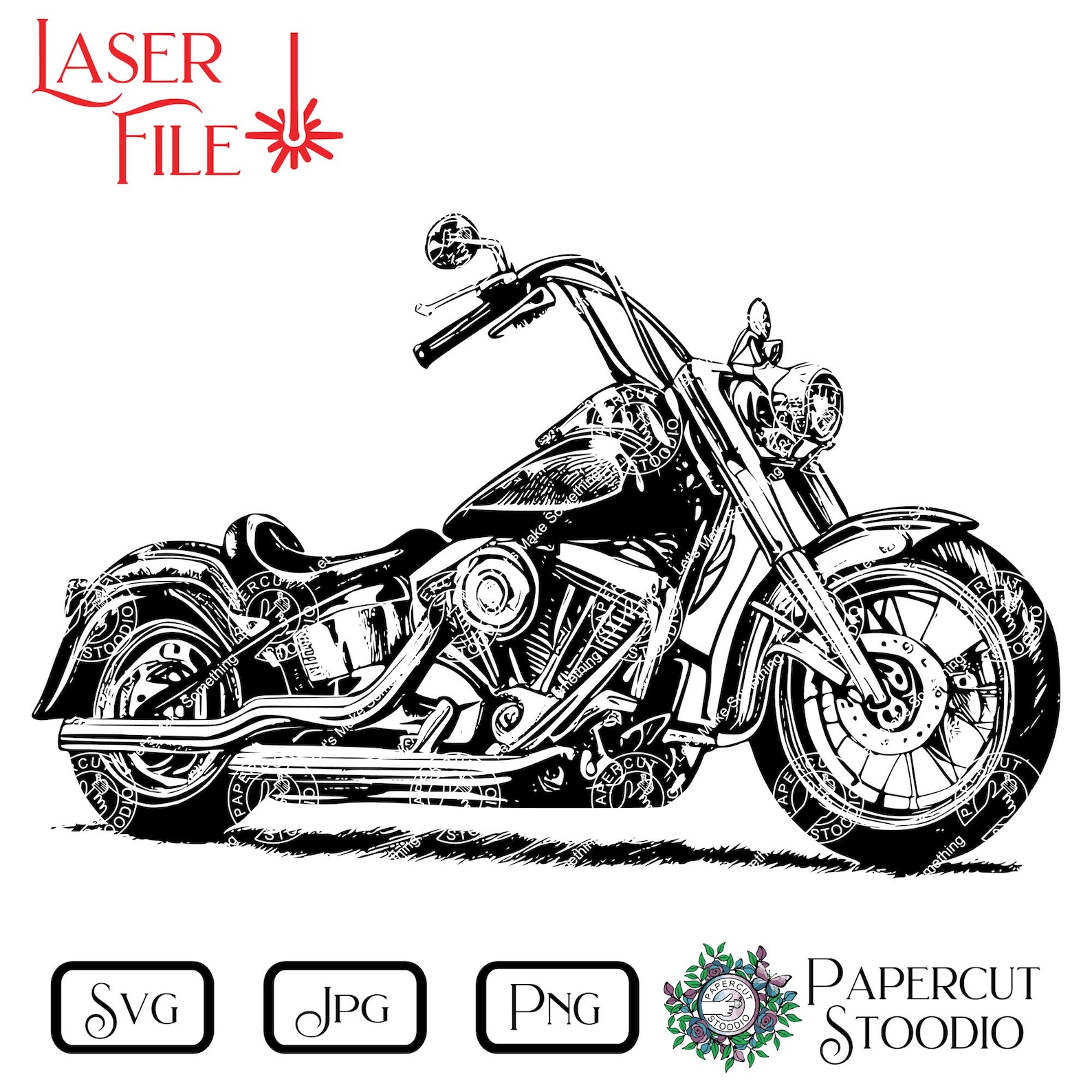 Laser Engrave File, Motorcycle SVG, Workshop Garage Man Cave Lightburn ...
