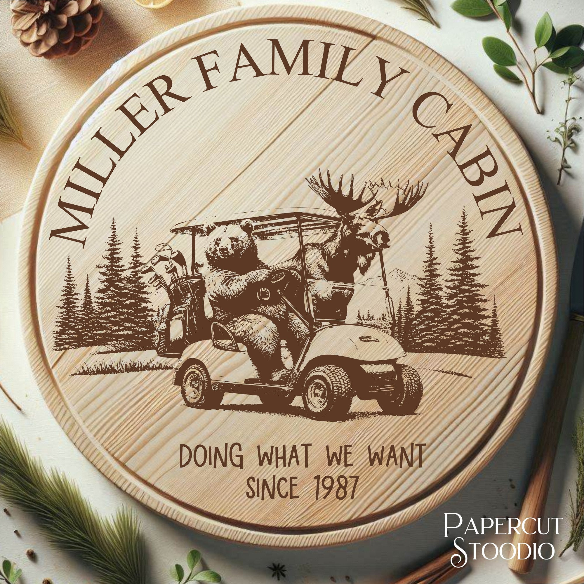 Campfire Pals Golf Cart SVG, Laser Engrave File (digital Download) - Etsy