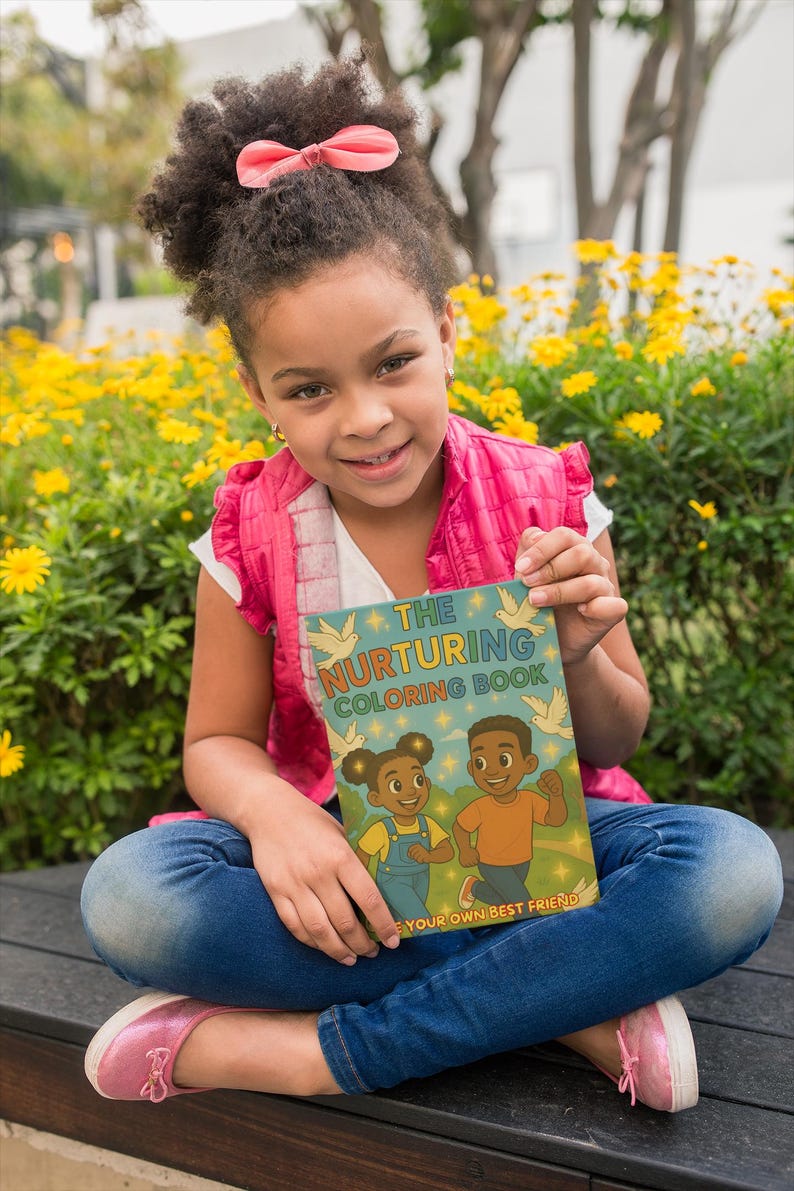African American Affirmations Coloring Book for Kids | Self-care ...