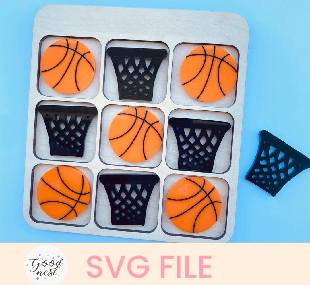 Basketball SVG, Board Game, Laser Cut File (digital File) - Etsy