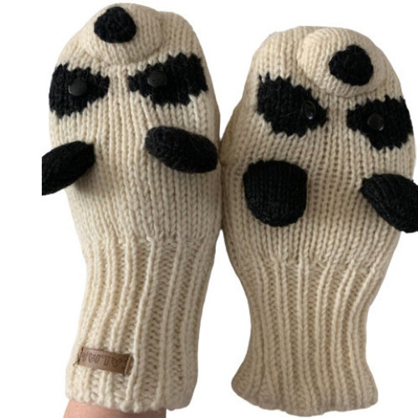 Animal Mittens - Etsy UK