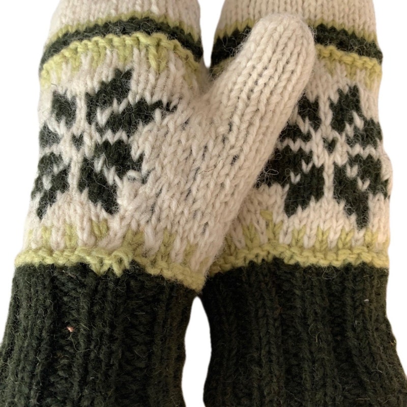 Mens Wool Mittens - Etsy