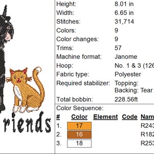 Best Friend Cat and Dog - Embroidery Digitizing - Emb Files - Pes Exp ...