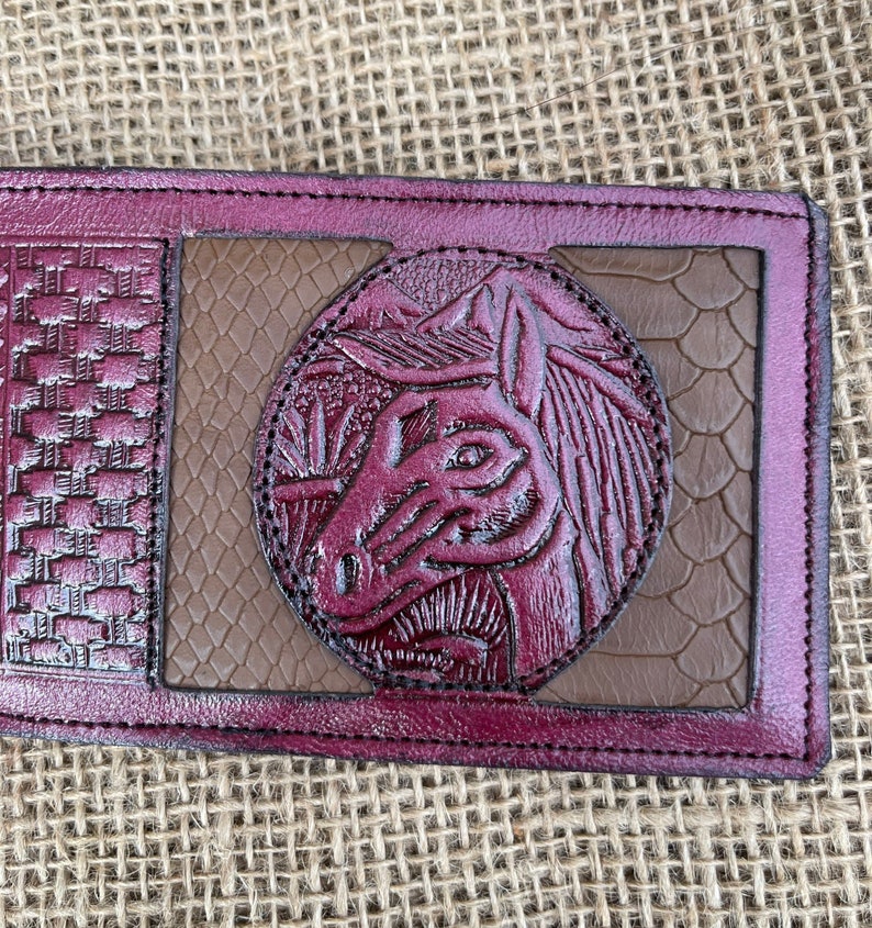 Handmade Mexican Hand Tooled Leather Men's Wallets - Etsy