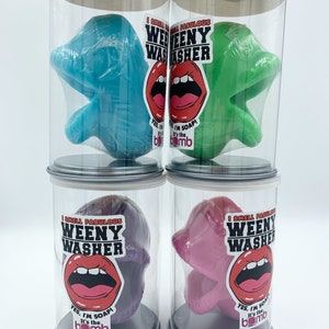 1 Weeny Weenie Washer Pink Weiner Cleaner Gag Gift Man Novelty Soap Aka ...