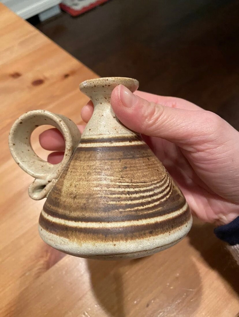 Vintage Mid-century Modern Pike Studio Canada Art Pottery Earth Tone - Etsy