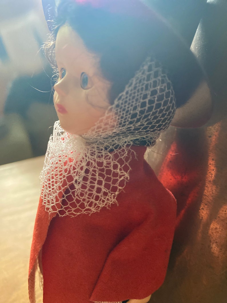 1970s Vintage Welsh Rosebud Doll in National Costume With Hat & Cloak ...